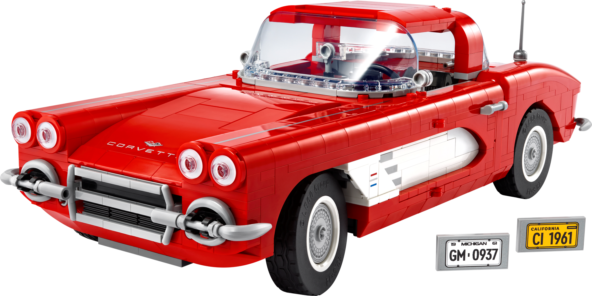 Review of the Iconic 1961 Lego Corvette - Brick Car Garage